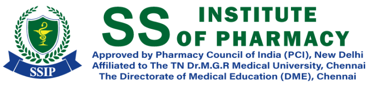 SS Institute of Pharmacy - Sankari, Salem